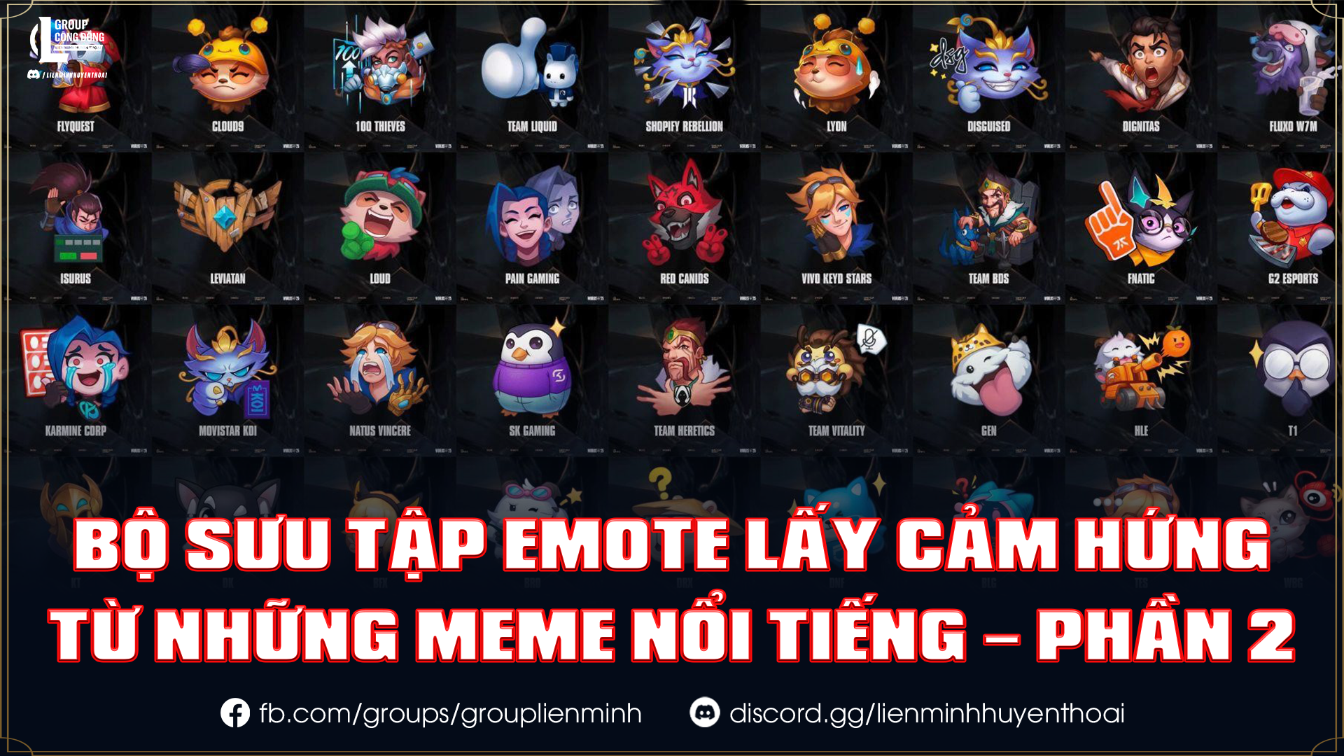 Cộng đồng VNGGames:Liên Minh Huyền Thoại-[LMHT] BỘ SƯU TẬP EMOTE LẤY ...
