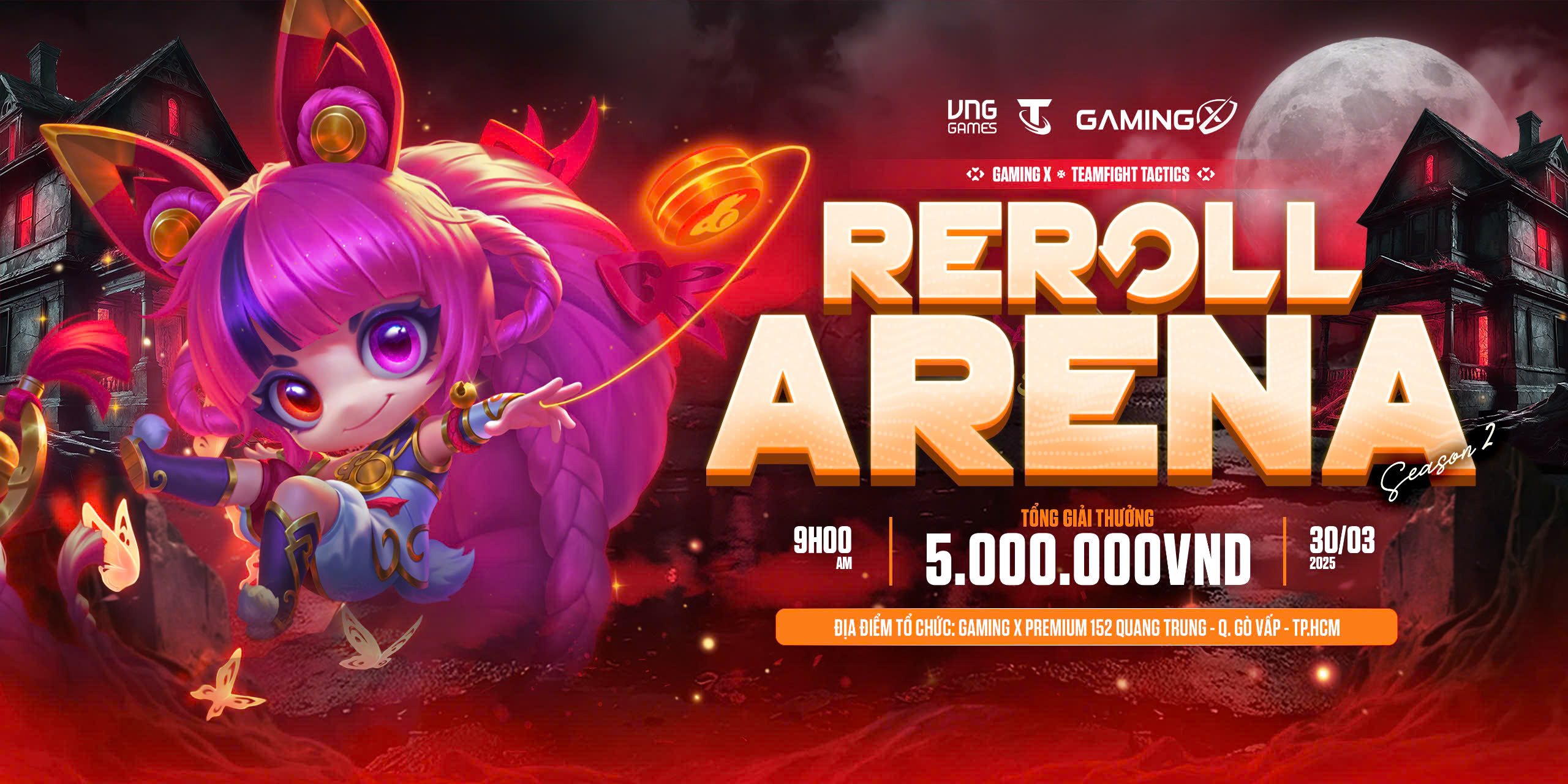 Cộng đồng VNGGames:【ĐTCL - HCM】GAMING X QUANG TRUNG MỞ ĐĂNG KÝ REROLL ...