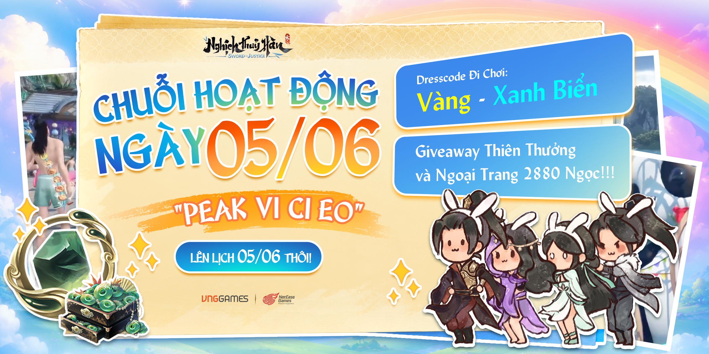 CHUỖI HOẠT ĐỘNG 05/06 “PEAK VI CI EO” SẮP LÊN SÓNG!